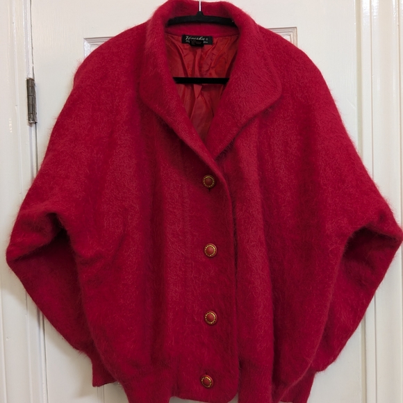 Venesha | Jackets & Coats | Vintage Venesha Angora Wool Coat | Poshmark